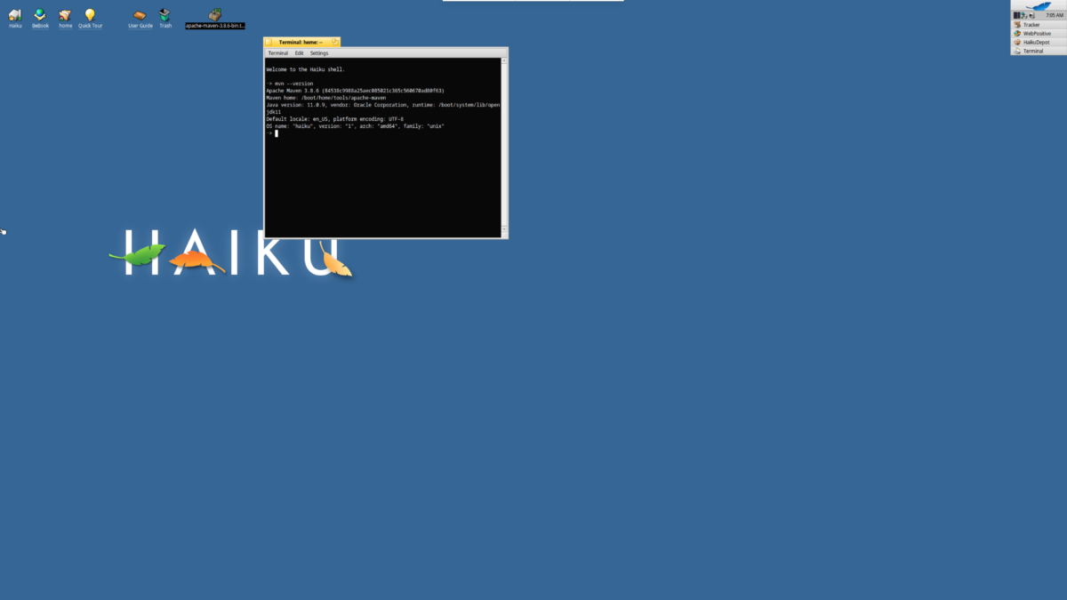Java Development on Haiku – Ad Astra Per Aspera